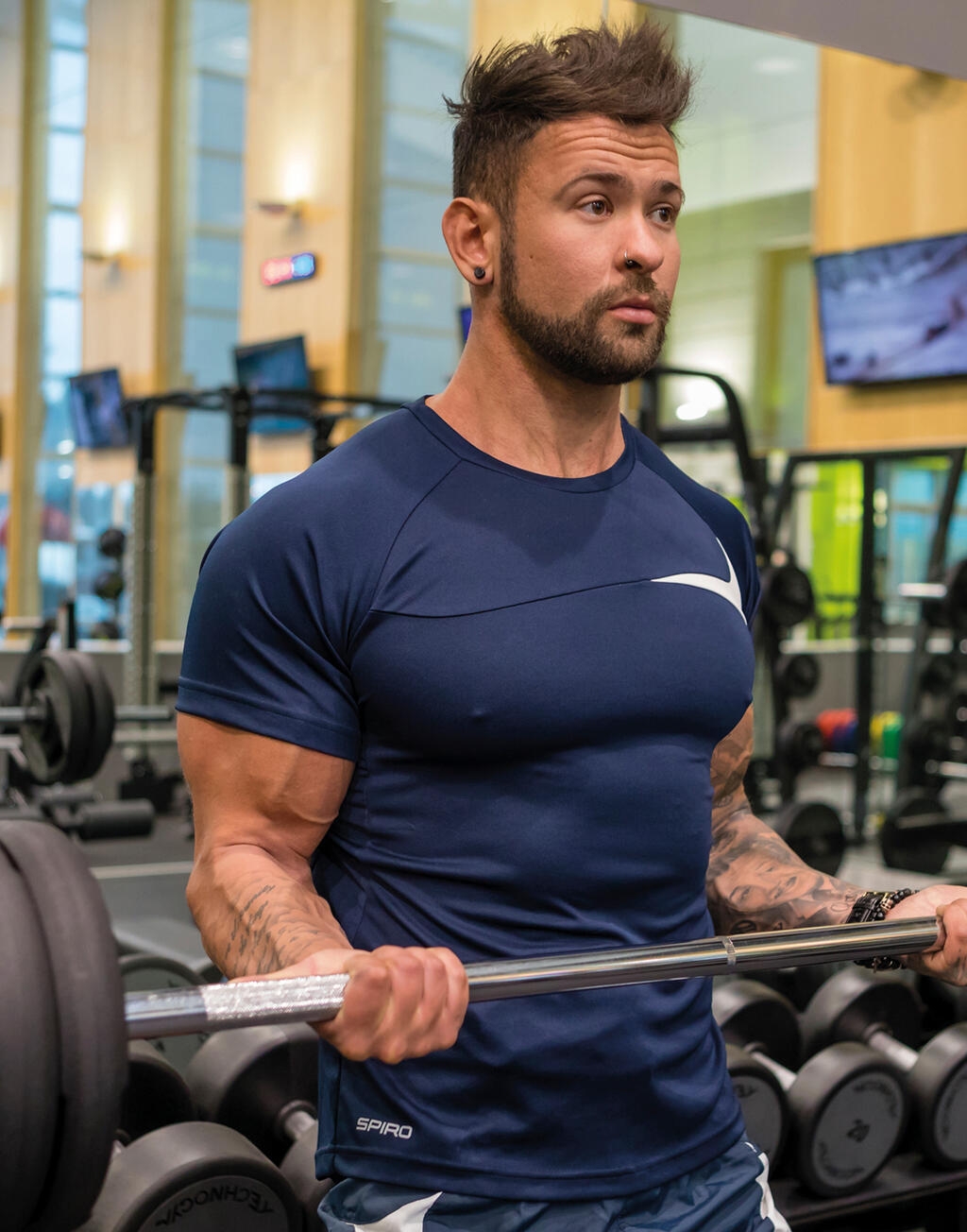 Spiro: Spiro Men's Dash Training Shirt S182M | klamato.de | Markenmode ...